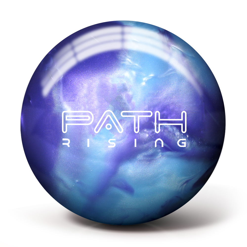 Path Rising Pearl Bowling Ball Aqua/Silver | Pyramid Bowling